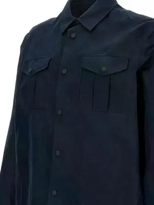 RRD Button-up Chest-pockets Shirt Jacket - Blue