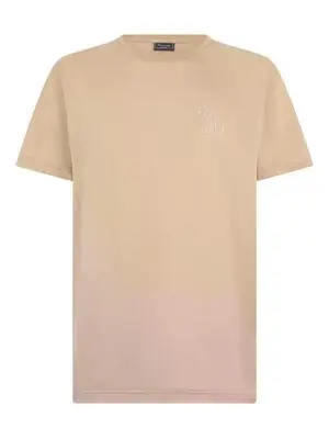 BILLIONAIRE Round-neck Logo-embroidered T-shirt