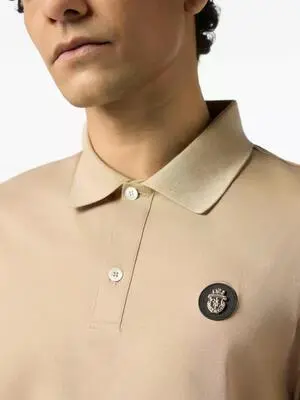 BILLIONAIRE Logo-patch Polo Shirt