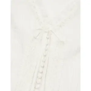 The Kooples Sleeveless V-neck Cotton Top With Lace Trim