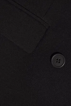 Iris & Ink Double-breasted Crepe Blazer