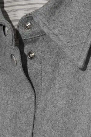 Acne Studios Sarwin Oversized Wool-blend Flannel Shirt