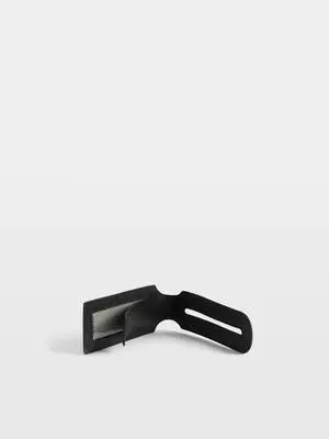Zadig&Voltaire Zv Monogram Coated Canvas Luggage Tag - Black