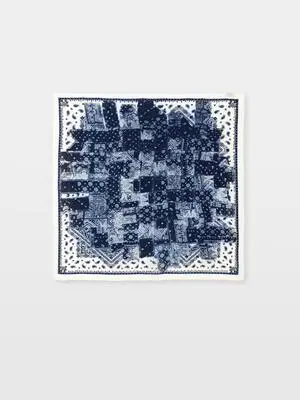 Zadig&Voltaire Blondie 85 Denim Bandana Scarf - Flash