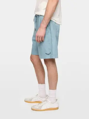 Zadig&Voltaire Pany Bermuda Shorts With Embroidery