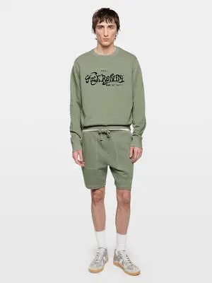 Zadig&Voltaire Pablo Printed Cotton Shorts - Tea