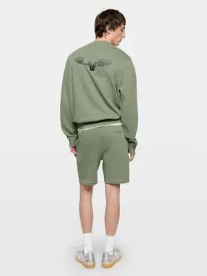 Zadig&Voltaire Pablo Cotton Shorts With Drawstring - Tea