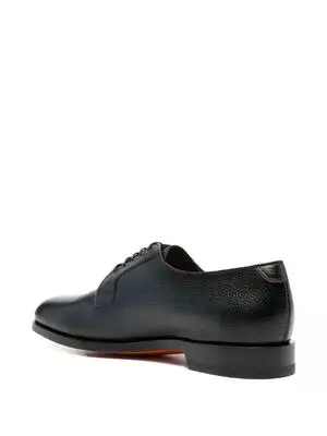 Santoni Leather Derby Shoes