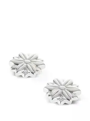 Christofle Flower Place Card Holders - Silver