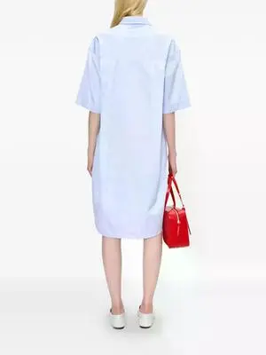 A.p.c. Chiara Striped Shirt Dress