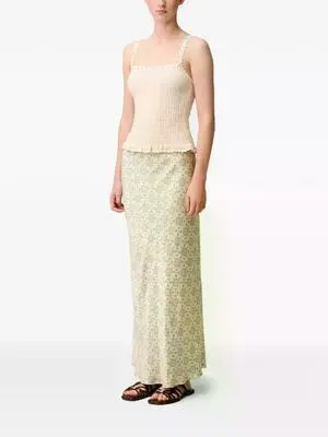 Claudie Pierlot Geometric Print Flowy Skirt