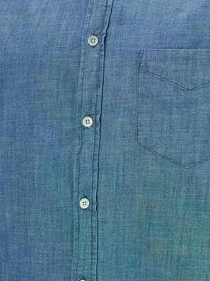 Portuguese Flannel Button-down Chambray Shirt
