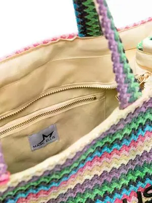 MARC ELLIS Buby Fringe-trim Tote Bag