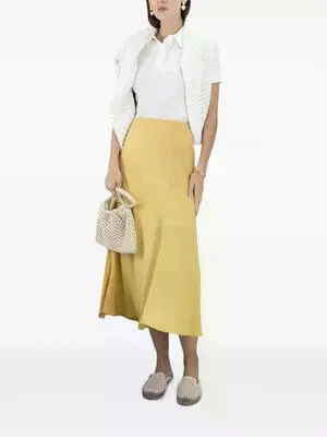 Brunello Cucinelli Flared Midi Skirt