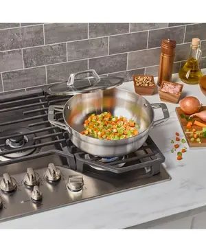 ZWILLING Motion Stainless Steel Chef's Pan, 4 Qt
