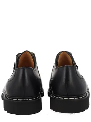 Paraboot Avignon Moc Toe Lace Up Derby Shoes - Black