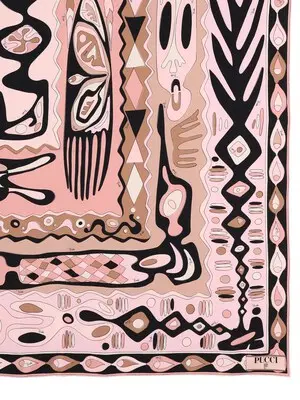 Emilio Pucci Silk Foulard Scarf