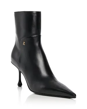 JIMMY CHOO Cycas 80 Ankle Boots - Black