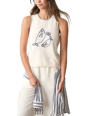 Marine Layer Marisol Sweater Tank Top - Pescare