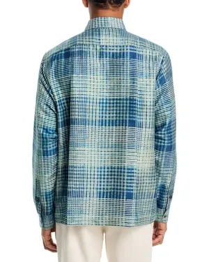 KARTIK RESEARCH Pataudi Silk Plaid Shirt