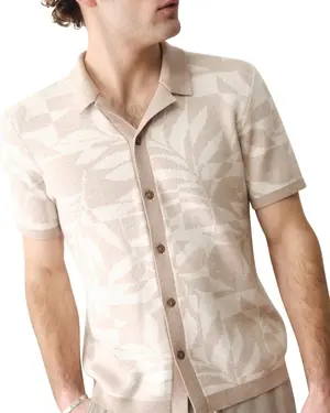 Marine Layer Ethan Driftwood Sweater Shirt