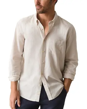 Marine Layer Better Than Linen Shirt - Flax
