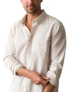 Marine Layer Better Than Linen Shirt - Flax