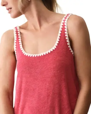 Marine Layer Terry Beach Dress - Red