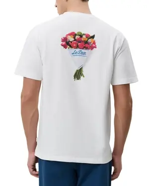 LES DEUX Bouquet T Shirt - White