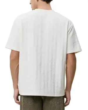 LES DEUX Stripe Jacquard T Shirt