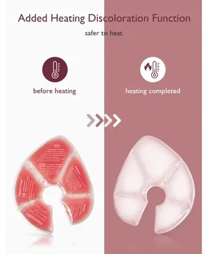 MOMCOZY Large Reusable Breast Therapy Packs, 2 Pack