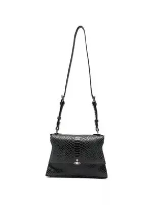 VIVIENNE WESTWOOD Orb Detail Shoulder Bag - Grey