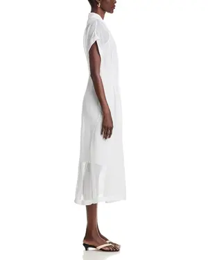 Hugo Boss Davinata Sheer Shirt Dress