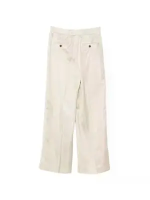 Incotex Pressed Crease Wide-leg Trousers
