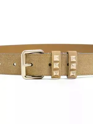 Valentino Garavani Rockstud Suede Belt