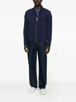 Kiton Logo-embroidered T-shirt