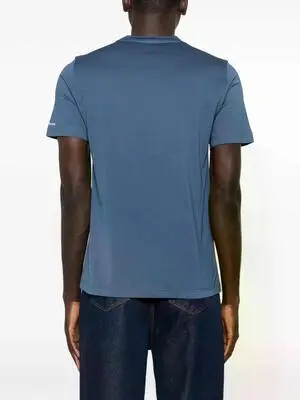 Kiton Logo-embroidered T-shirt