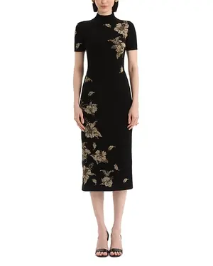 Oscar De La Renta Metallic Dresses