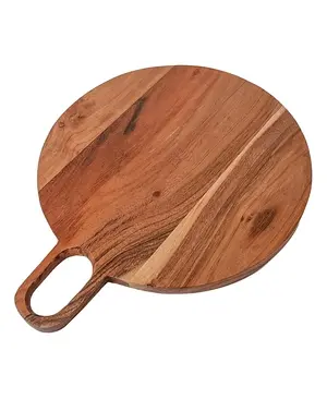 VERVE CULTURE Acacia Serving Board Circle - Brown