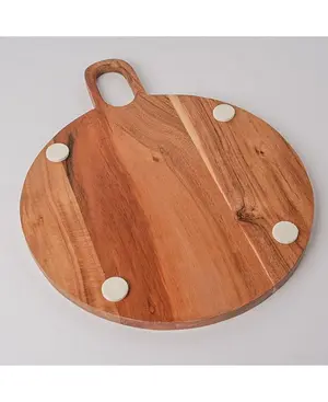 VERVE CULTURE Acacia Serving Board Circle