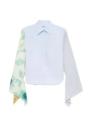 Moschino Panelled Long-sleeve Shirt