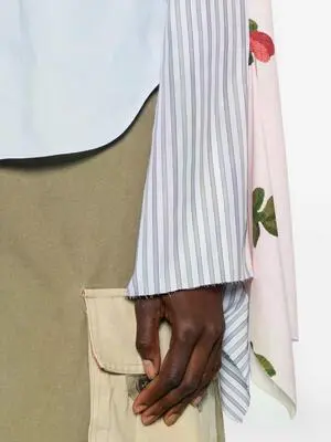 Moschino Panelled Long-sleeve Shirt