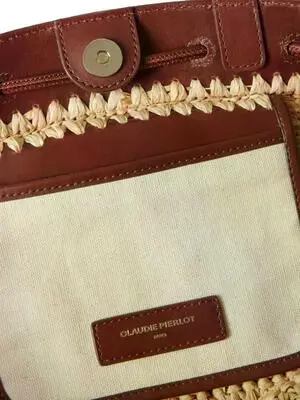 Claudie Pierlot Raffia Tote Bag