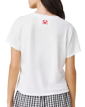 Splendid Stay Salty" Graphic T-shirt