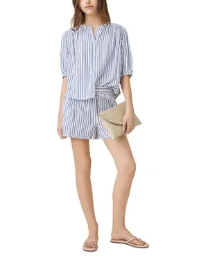 Splendid Madelyn Striped Blouse