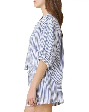 Splendid Madelyn Striped Blouse