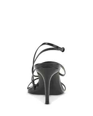 MARC FISHER LTD. Denzi Strappy Stiletto Sandals - Black