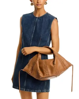 3.1 Phillip Lim Leather Craft Original Luna Hobo Bag - Camel