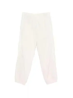 StÜssy Logo-embroidered Panelled Track Pants - Neutrals