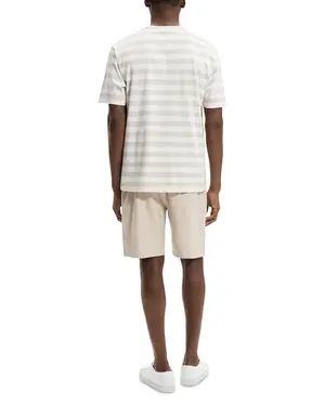 Theory Balance Stripe Crewneck T-shirt